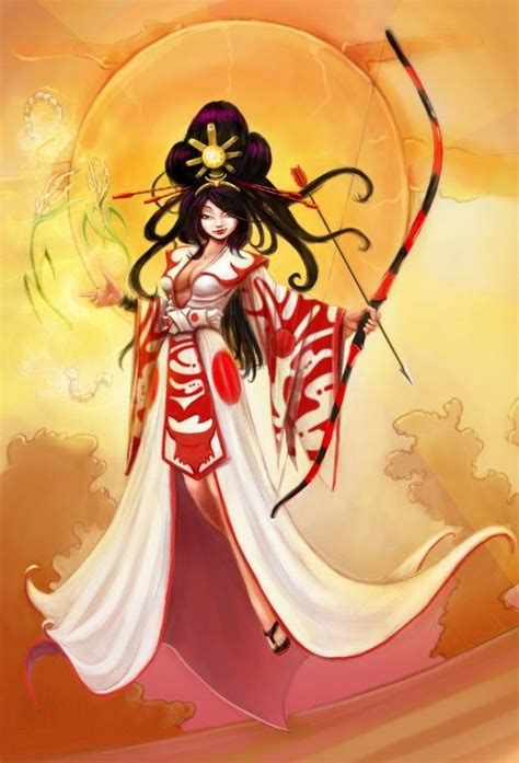 Amaterasu Shinto Sun Goddess