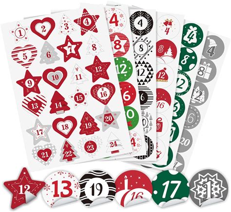 Anstore Calendriers de l Avent DIY Boîtes pour Calendrier de l Avent à