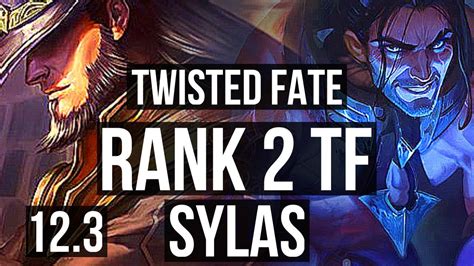 TF Vs SYLAS MID Rank 2 TF 4 0 10 1 1M Mastery 300 Games Rank