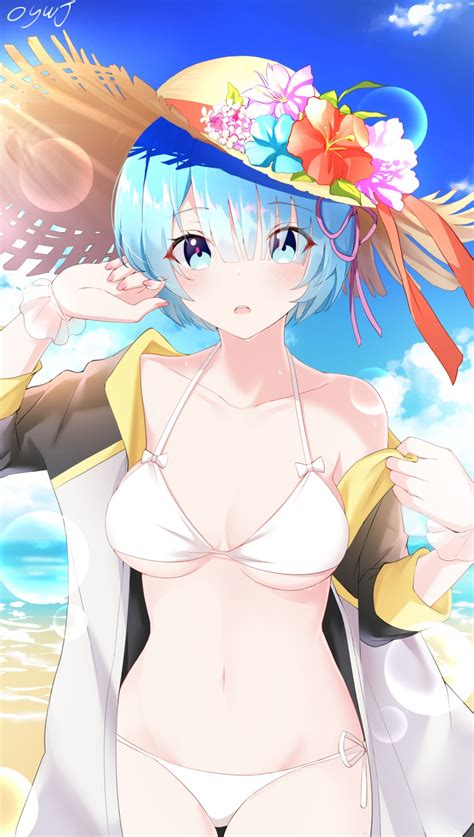 Oywj Re Zero Kara Hajimeru Isekai Seikatsu Rem Re Zero Bikini Open