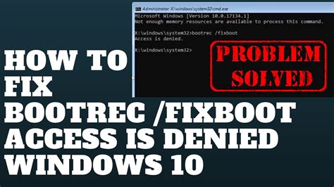 Access Is Denied Command Prompt Windows 10 Pilotjm