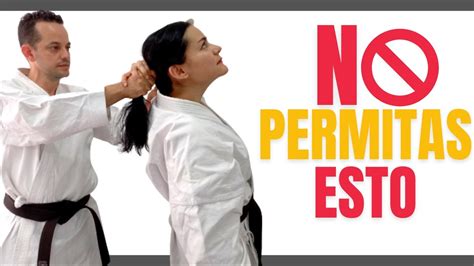 CURSO DE DEFENSA PERSONAL PARA MUJERES VIDEO 4 Qué hacer si te