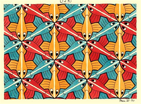 Maurits Cornelis Escher Tessellations