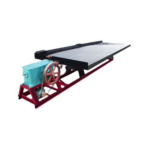 Gold Mining Equipment Shaking Table 1 Tph Hard Rock Gold Processing