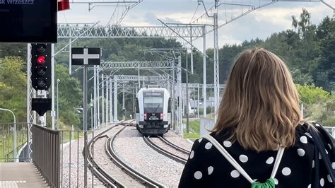 Pociąg z Gdyni Głównej przez Wrzeszcz i Kościerzynę do Chojnic bez