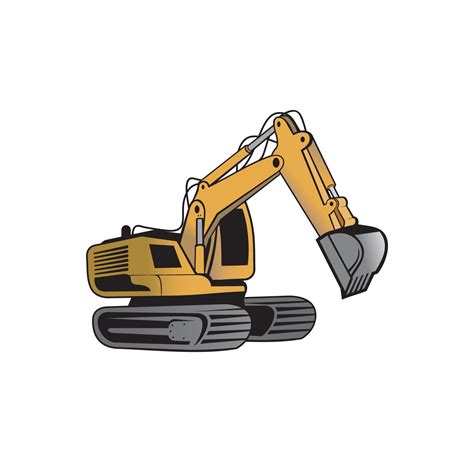 Cartoon Excavator Design 2285896 Vector Art At Vecteezy