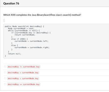 Answered Which Xxx Completes The Java Bartleby