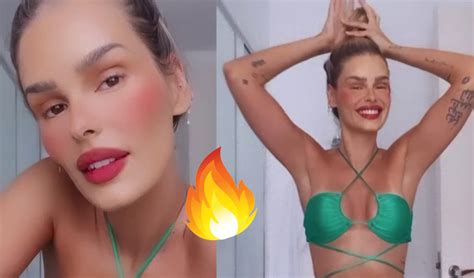 Yasmin Brunet Aposta Em Biqu Ni Cavad Ssimo E F Se Choca Como N O