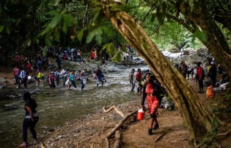 Más de 150 000 migrantes han cruzado por la selva del Darién en lo que