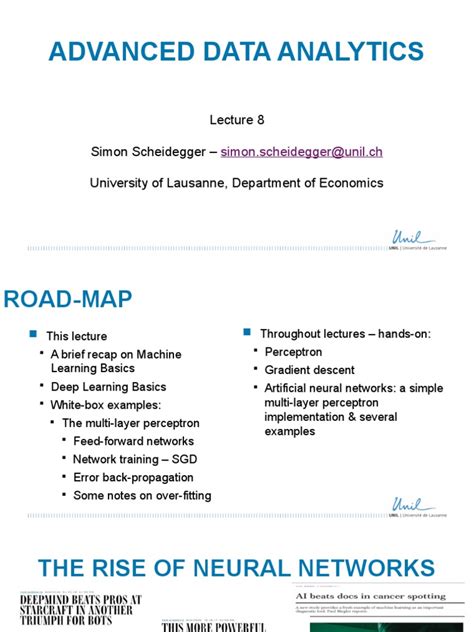 lecture 8 pdf statistical classification artificial neural network