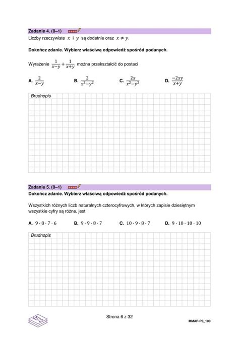 Matura Pr Bna Matematyka Zobacz Arkusz Cke Z Pr Bnej Matury Z
