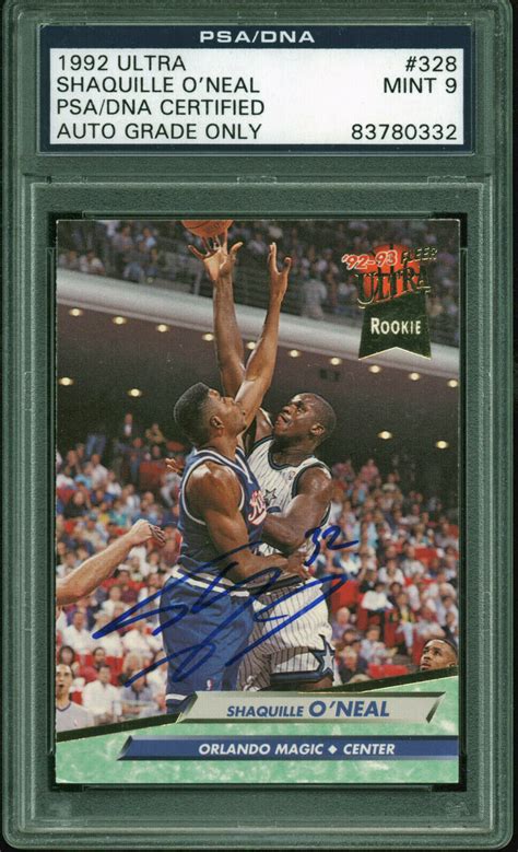 Shaquille O Neal Fleer Ultra Rookie Card Koriwadu