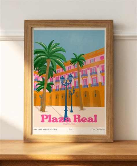 Compra Láminas y Pósters Lámina Plaza Real Artgaudí Tienda de Arte