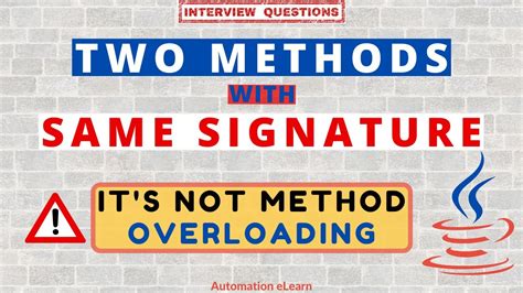 Can We Have Two Methods With Same Signature In Java File Inner Class