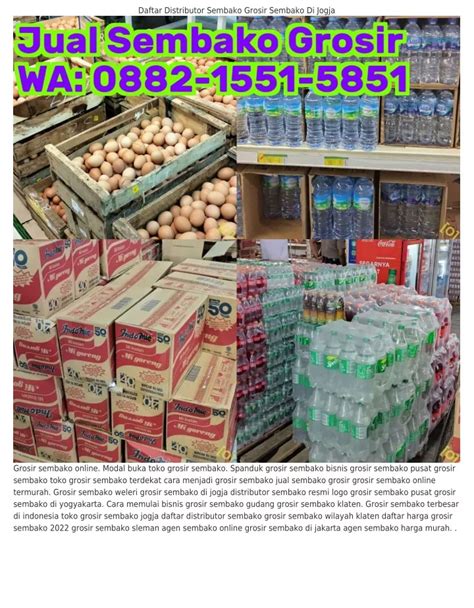 PPT Ö882 I55I 585I WA Distributor Sembako Online Cod Bisnis Grosir