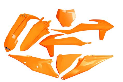 Complete Body Kit Neon Orange Ktm UFO Plast