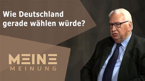 Wie Deutschland gerade wählen würde YouTube
