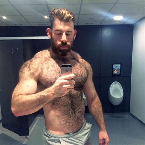 Selfie Muscle Bear Hairy Chest Hairy Men Im Trying Fellas Male