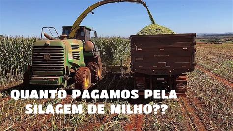 Fazendo Silagem Do Milho Safrinha Youtube