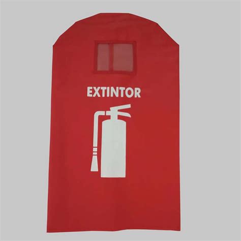 Funda Para Extintor 4 5 Y 6 Kg Plastificada VELTA CONTRA INCENDIO Y