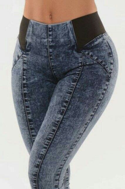 Venta Jeans Con Elastico En La Cintura En Stock
