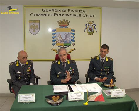 Chieti Visita Al Comando Provinciale Della Guardia Di Finanza Del