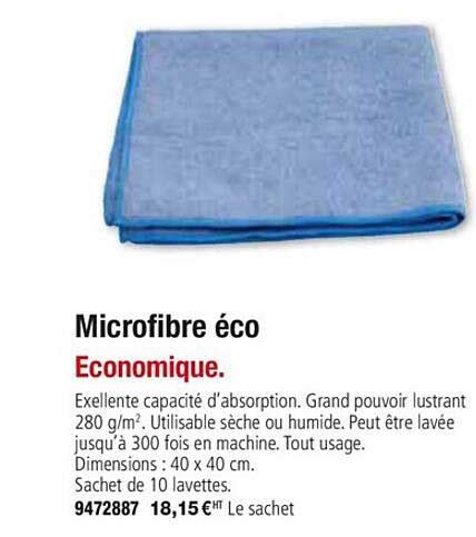 Promo Microfibre éco chez Plein ciel iCatalogue fr