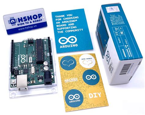 Arduino Uno Rev3 chính hãng Original Made in Italy Hshop vn