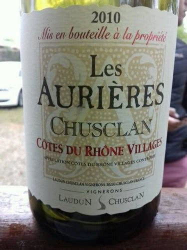 Laudun Chusclan Maison Sinnae Les Aurieres Côtes du Rhône Villages