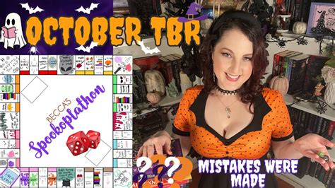 Spookopoly Wreaks Havoc On My SCARY October TBR Tricks And Treats
