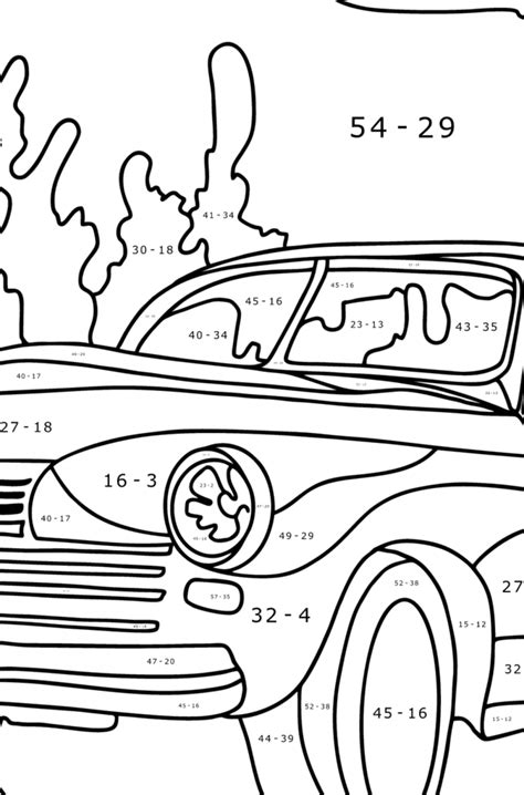 Ford Cars Coloring Pages For Adults Online And Printable