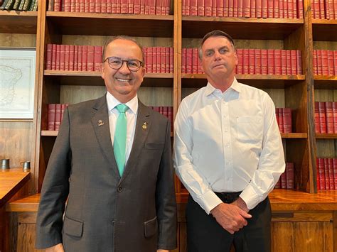 Governador Eleito De Sc Jorginho Mello Se Re Ne Presidente Bolsonaro