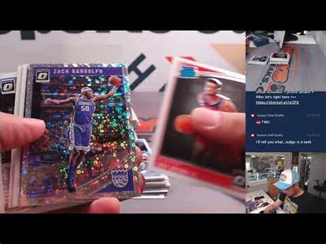 Tu 06 04 24 2018 19 PANINI DONRUSS OPTIC FAST BREAK BASKETBALL 1 BOX