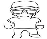 Coloriage Stumble Guys Imprimer Dessin Stumble Guys Colorier