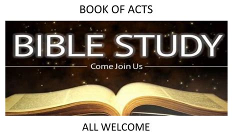 Acts Bible Study Zion Covenant