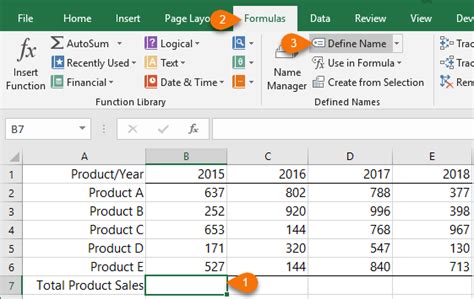 Relative Named Ranges My Online Training Hub
