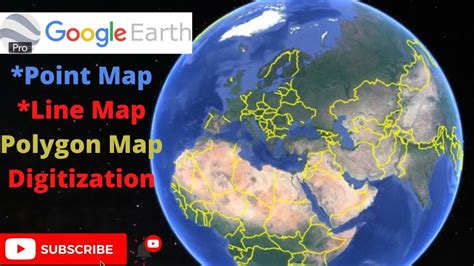 Digitization In Google Earth Pro Point Line Polygon Digitization