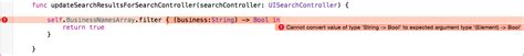 ios how can i filtering using nsmutablearray and uisearchcontroller stack overflow