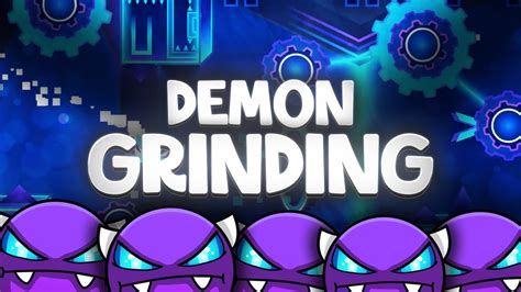Demon Grinding L Geometry Dash YouTube