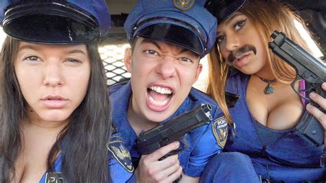 Naughty Cops Ft Sarah Baska And Ashlynn Tapp Youtube