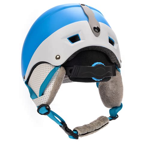 Kask narciarski Meteor Kiona M niebieski biały 55 58cm Niebieski biały