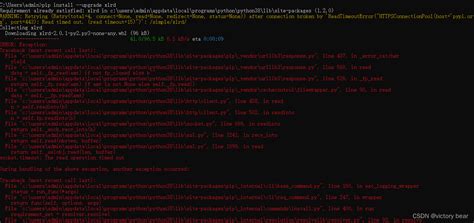 jupyter notebook中导入excel表报错——解决方案 importerror pandas requires version 3 0 7 or ne csdn博客