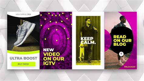 20 Instagram Stories Pack After Effects Template YouTube