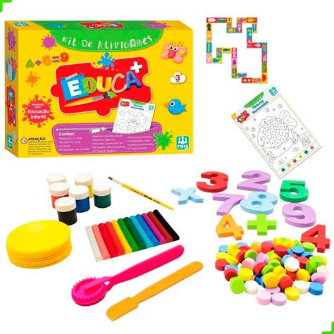 Kit de Atividades Pedagógicas Nig Educa Infantil Divertido Tem Tem