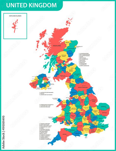 Uk Regions Map With Cities Ashlan Ninnetta
