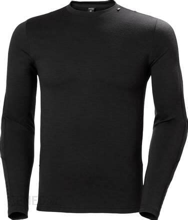 Helly Hansen Lifa Merino Lightweight Crew Baselayer Shirt Czarny Ceny