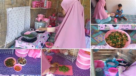 RUTINITAS PAGI HARI IBU RUMAH TANGGA DESA YouTube