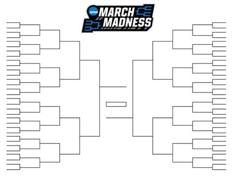 Printable March Madness Schedule