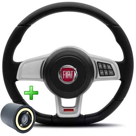 Volante Multifuncional Fiat Mk7 Esportivo Cubo Palio Uno 1983 A 2013