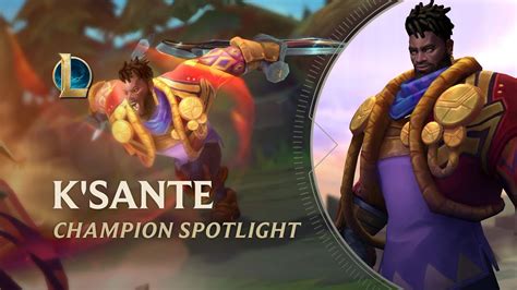 Ksante Champion Spotlight Gameplay League Of Legends Tryhard Cz